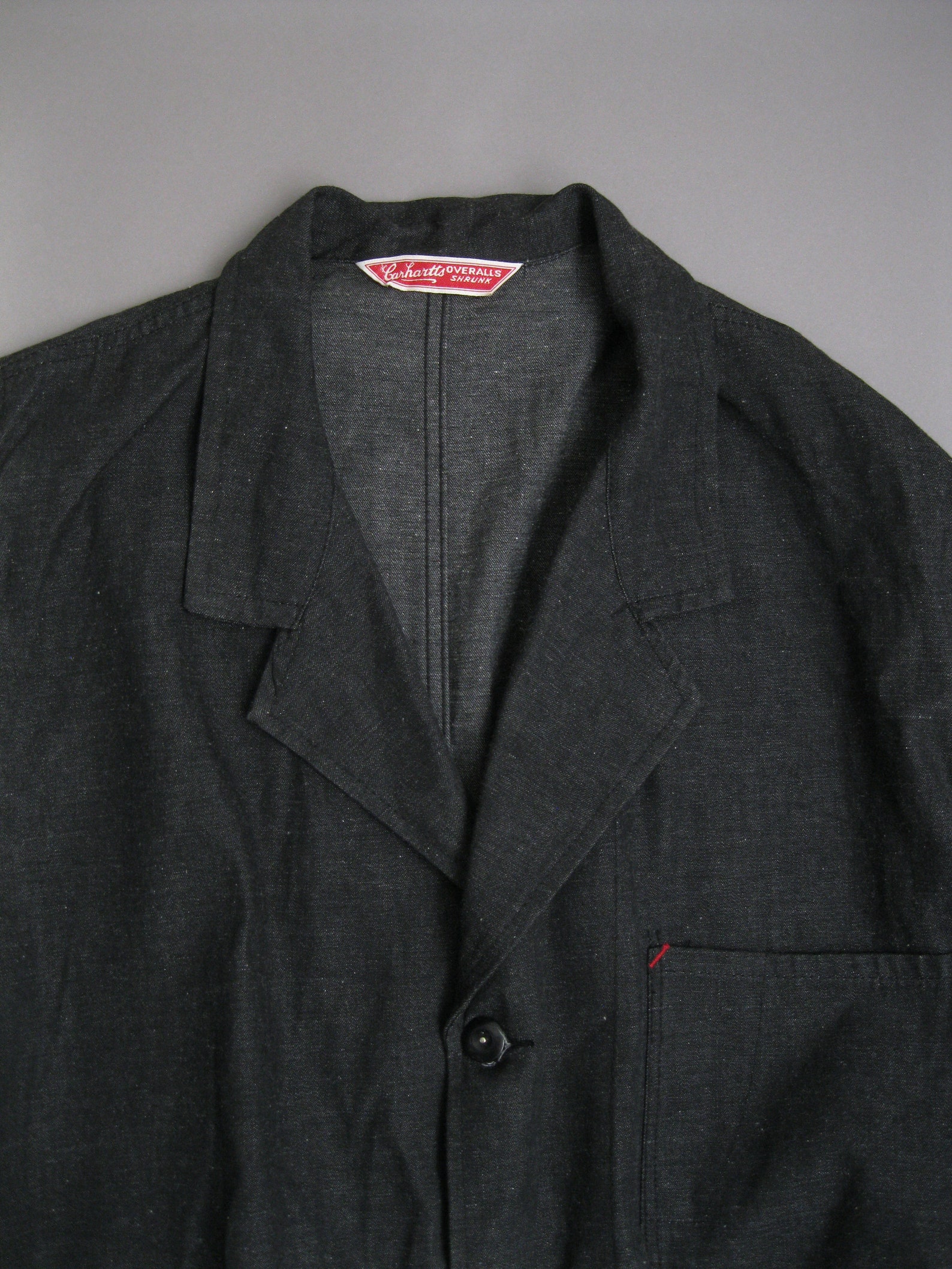 Vintage 50s Work Long Coat 1950s Workwear - Etsy