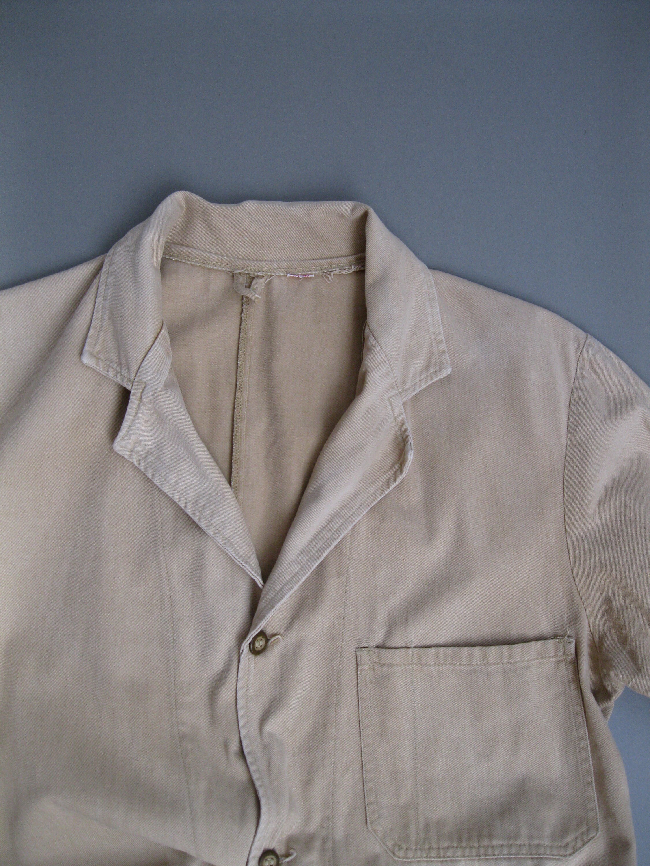 Vintage 50s British Work Coat 1950s Workwear - Etsy
