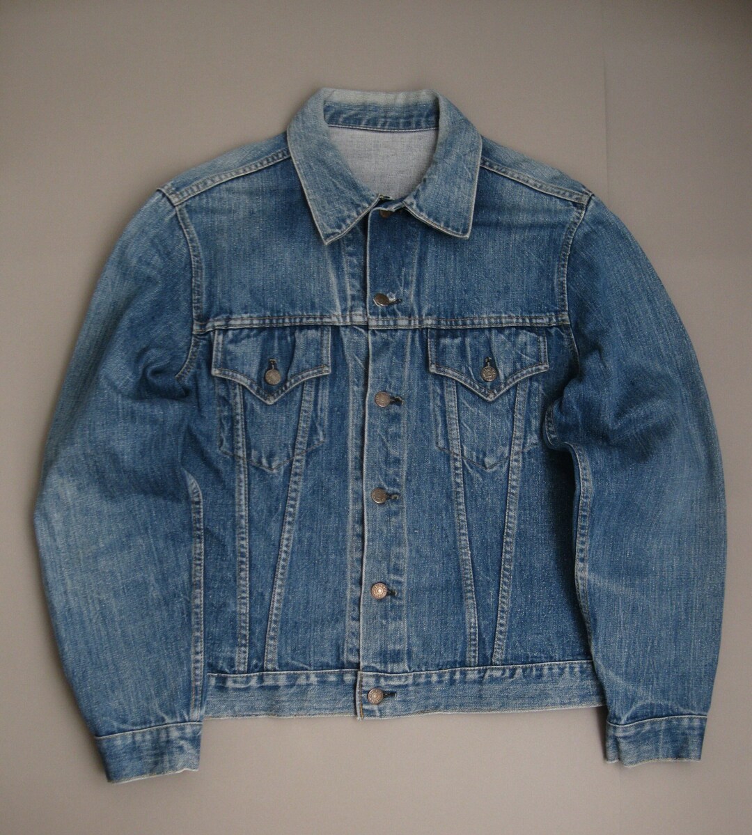 Vintage 70s Levi's Type 3 Denim Jacket 1970s Faded Denim Jacket - Etsy