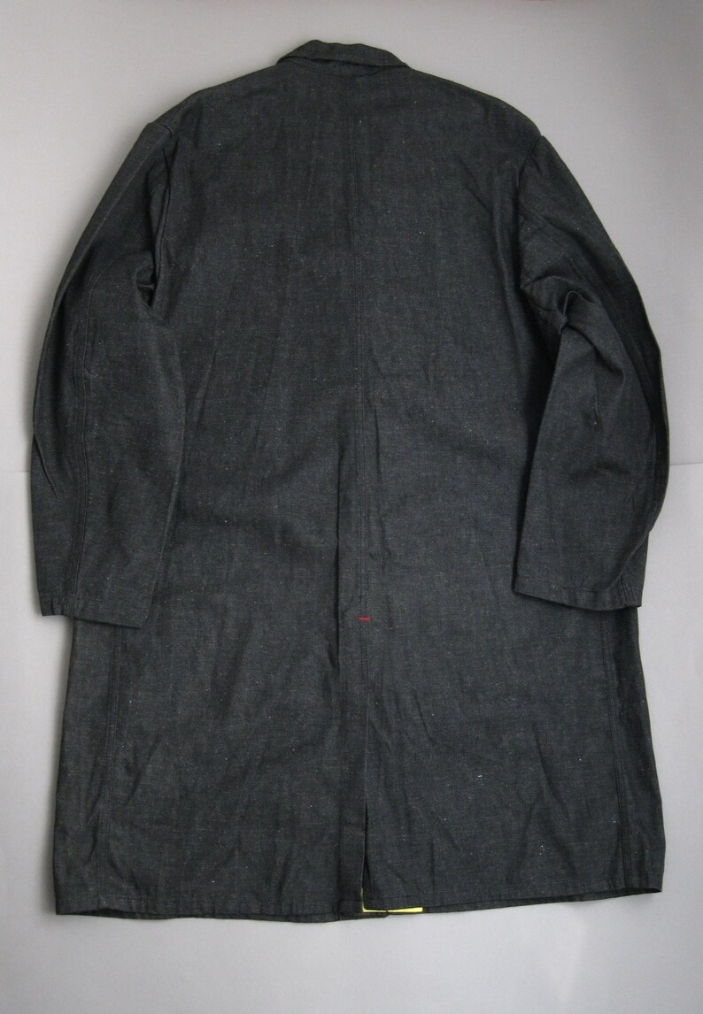 Vintage 50s Work Long Coat 1950s Workwear - Etsy