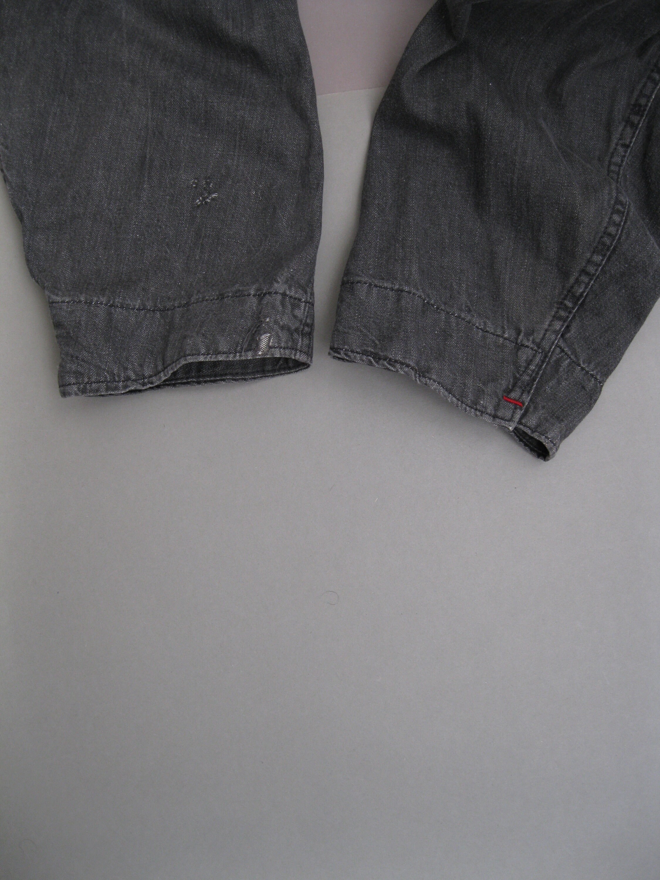 Vintage 50s British Gray Work Coat Selvedge Denim 1950s - Etsy