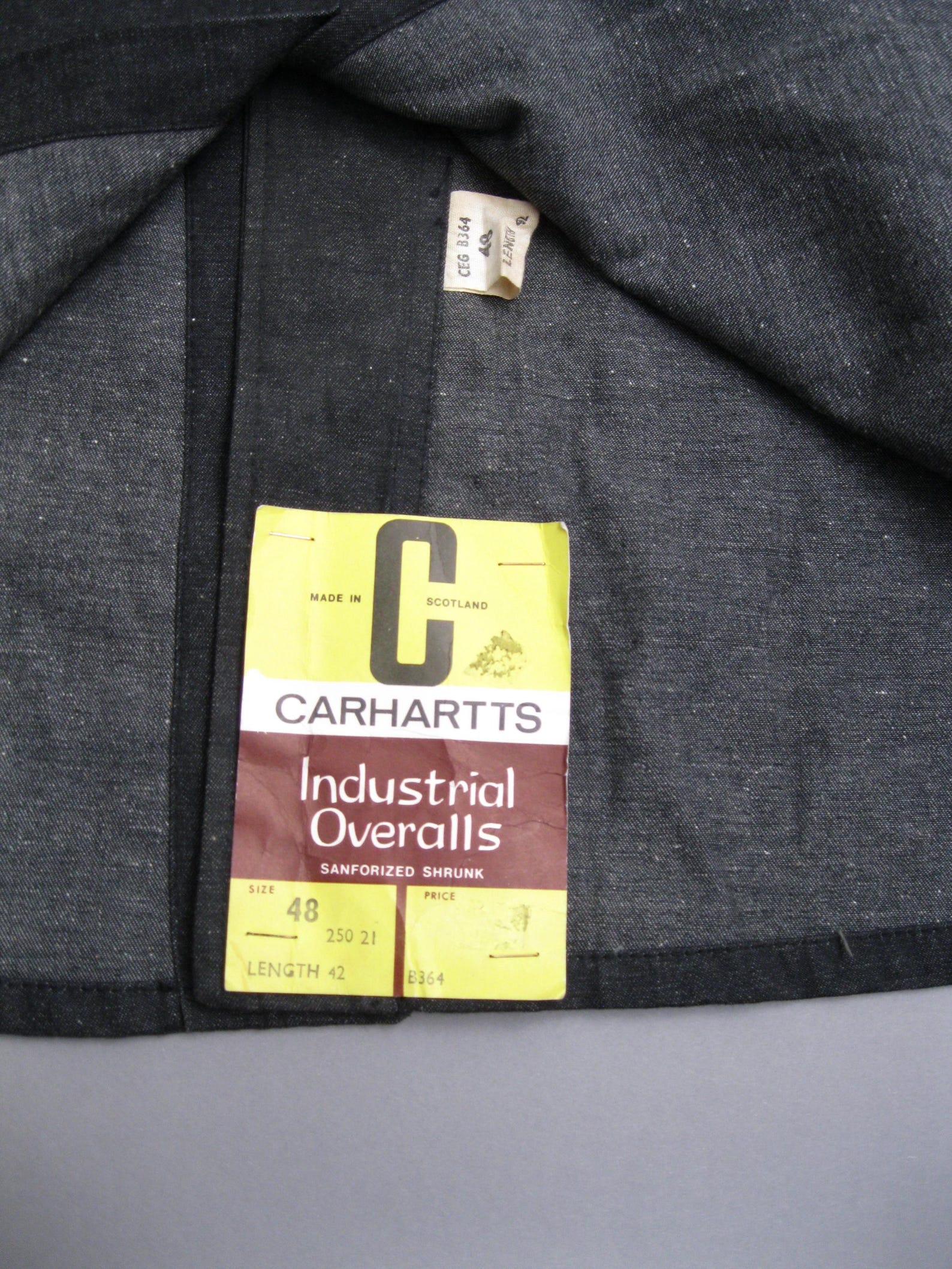 Vintage 50s Work Long Coat 1950s Workwear - Etsy