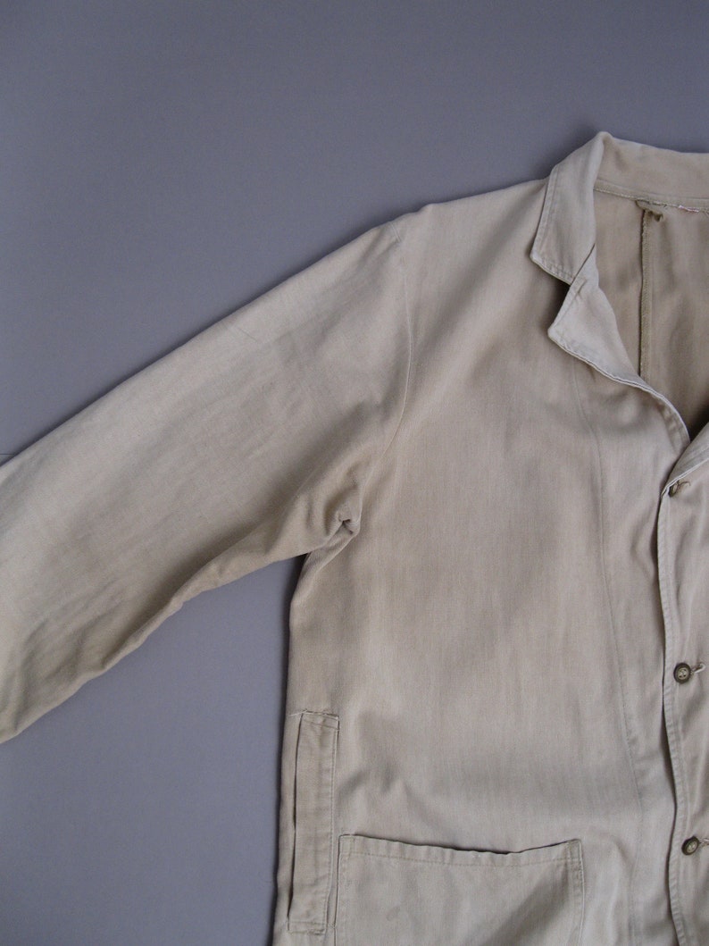 Vintage 50s British Work Coat 1950s Workwear - Etsy