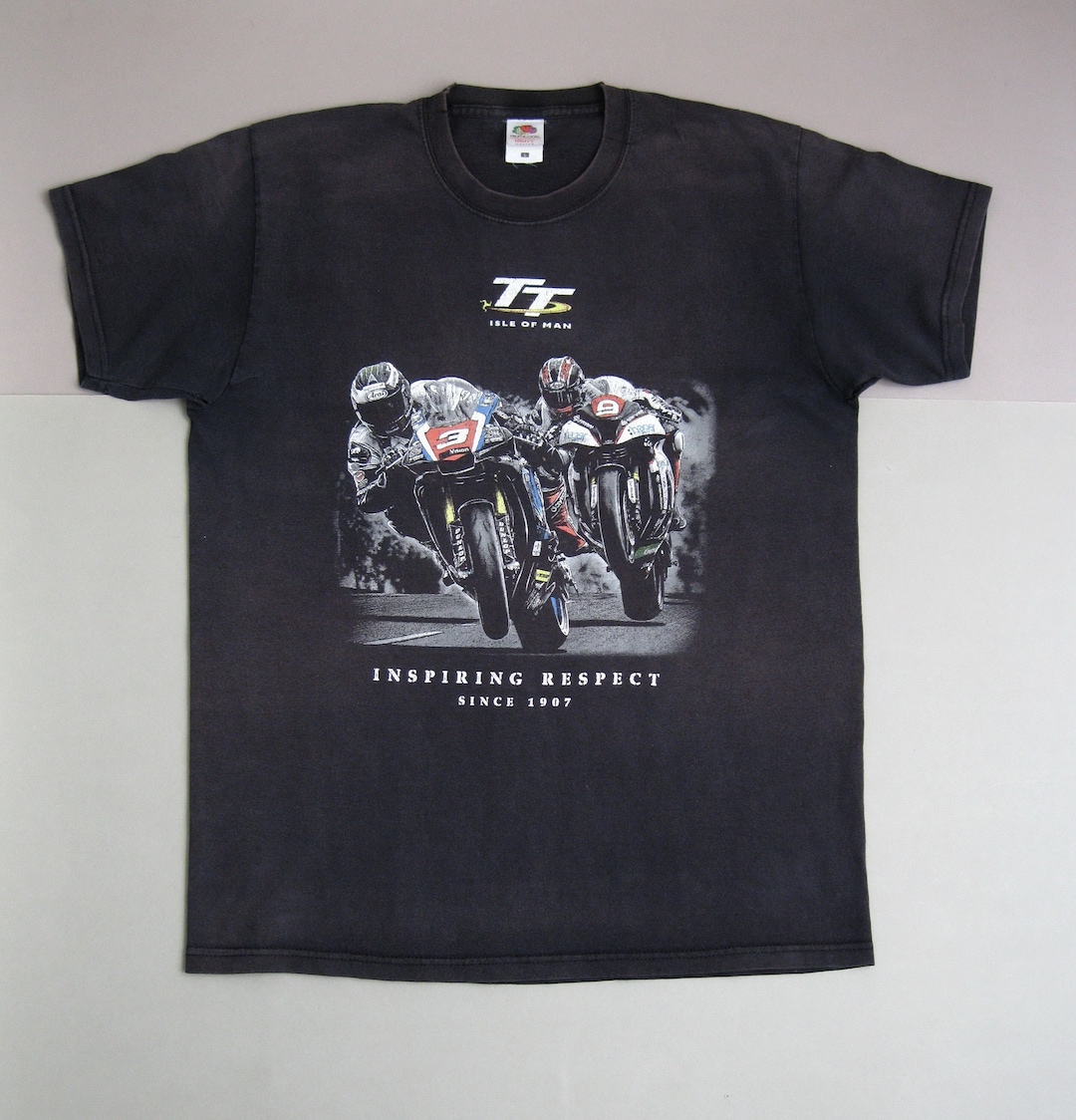 Vintage Isle of Man TT Motorcycle Racing T-shirt 2000s - Etsy