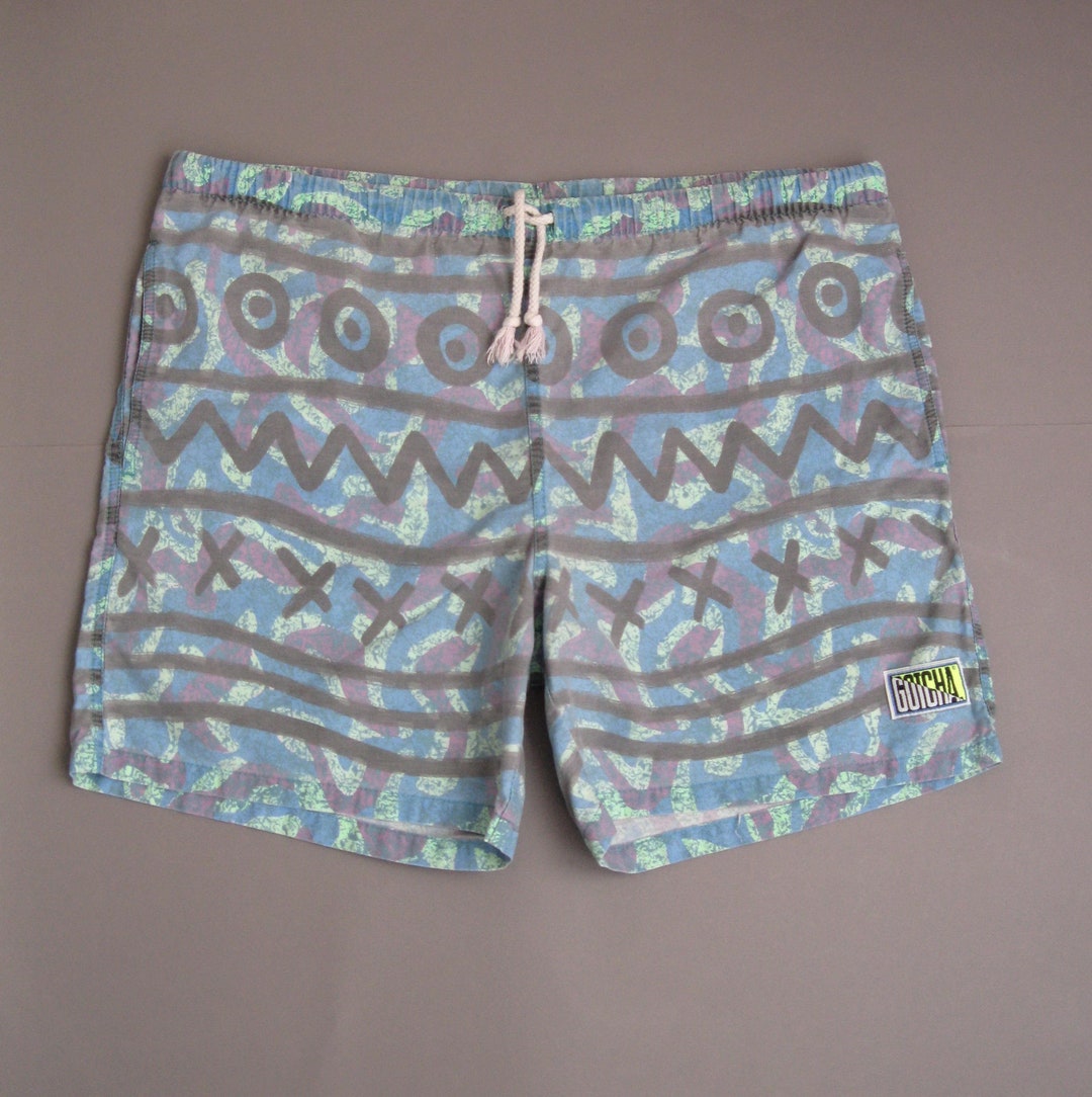 Vintage 80s Gotcha Surf Shorts Made in USA 1980s - Etsy