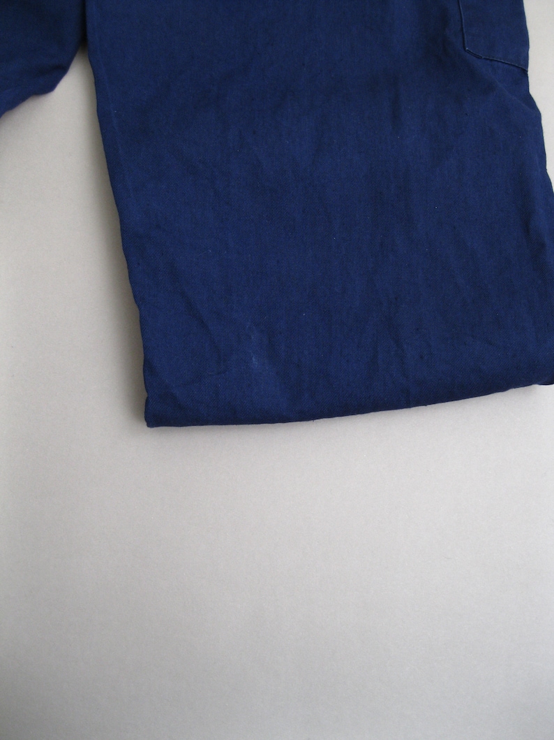 Vintage 70s Blue Work Pants 1970s Workwear - Etsy