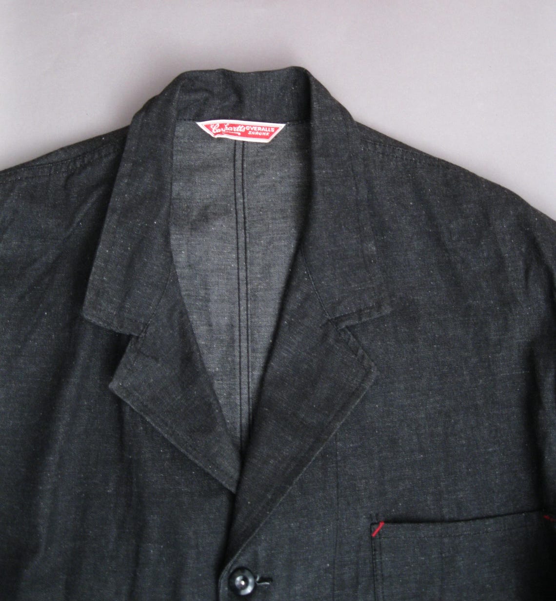Vintage 50s Work Long Coat 1950s Workwear - Etsy
