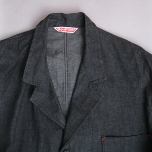 Vintage 50s Work Long Coat 1950s Workwear - Etsy