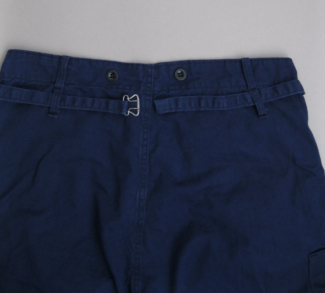 Vintage 70s Blue Work Pants 1970s Workwear - Etsy