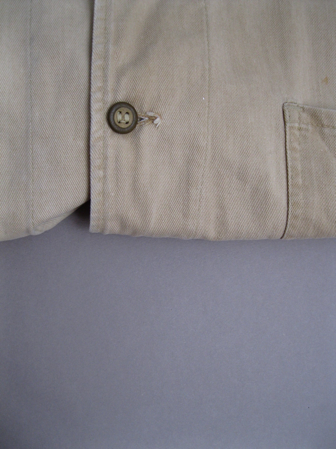 Vintage 50s British Work Coat 1950s Workwear - Etsy