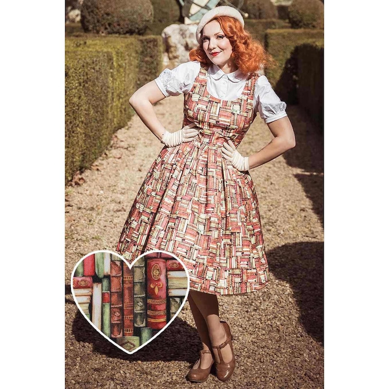 Library Dress - Etsy