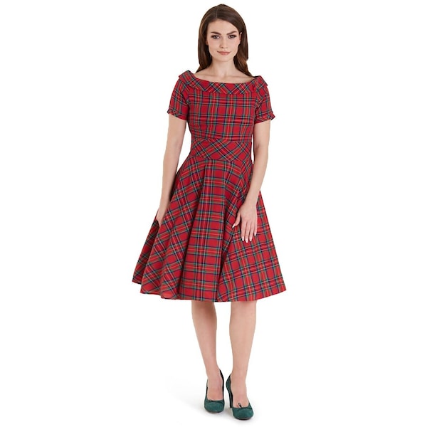 Tartan Plaid Dress - Etsy UK