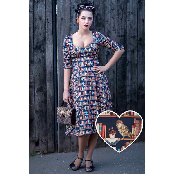 Library Dress - Etsy