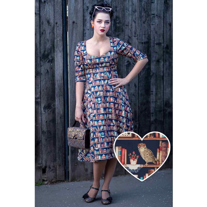 Library Dress - Etsy