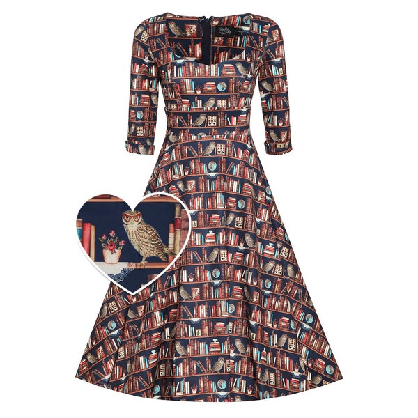 Library Dress - Etsy