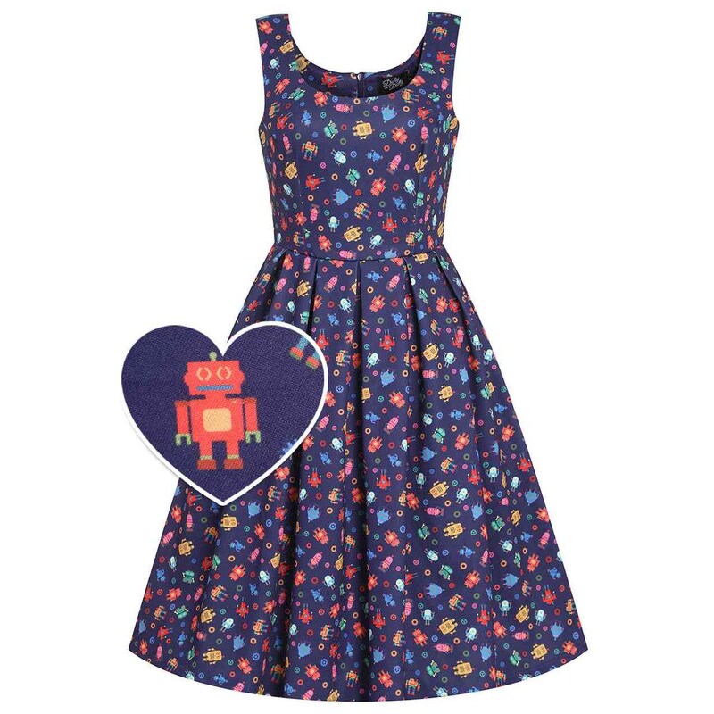 Robot Dress - Etsy