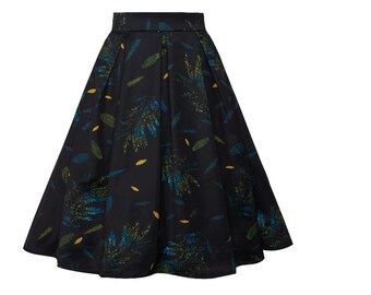 Inverted Pleat Skirt | Etsy UK