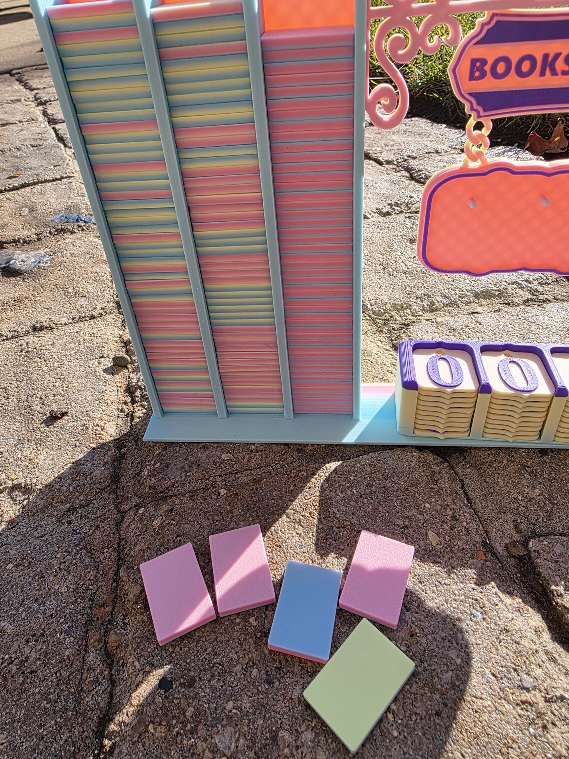 Book Tracker, 3d Printed Book Tracker, - Etsy