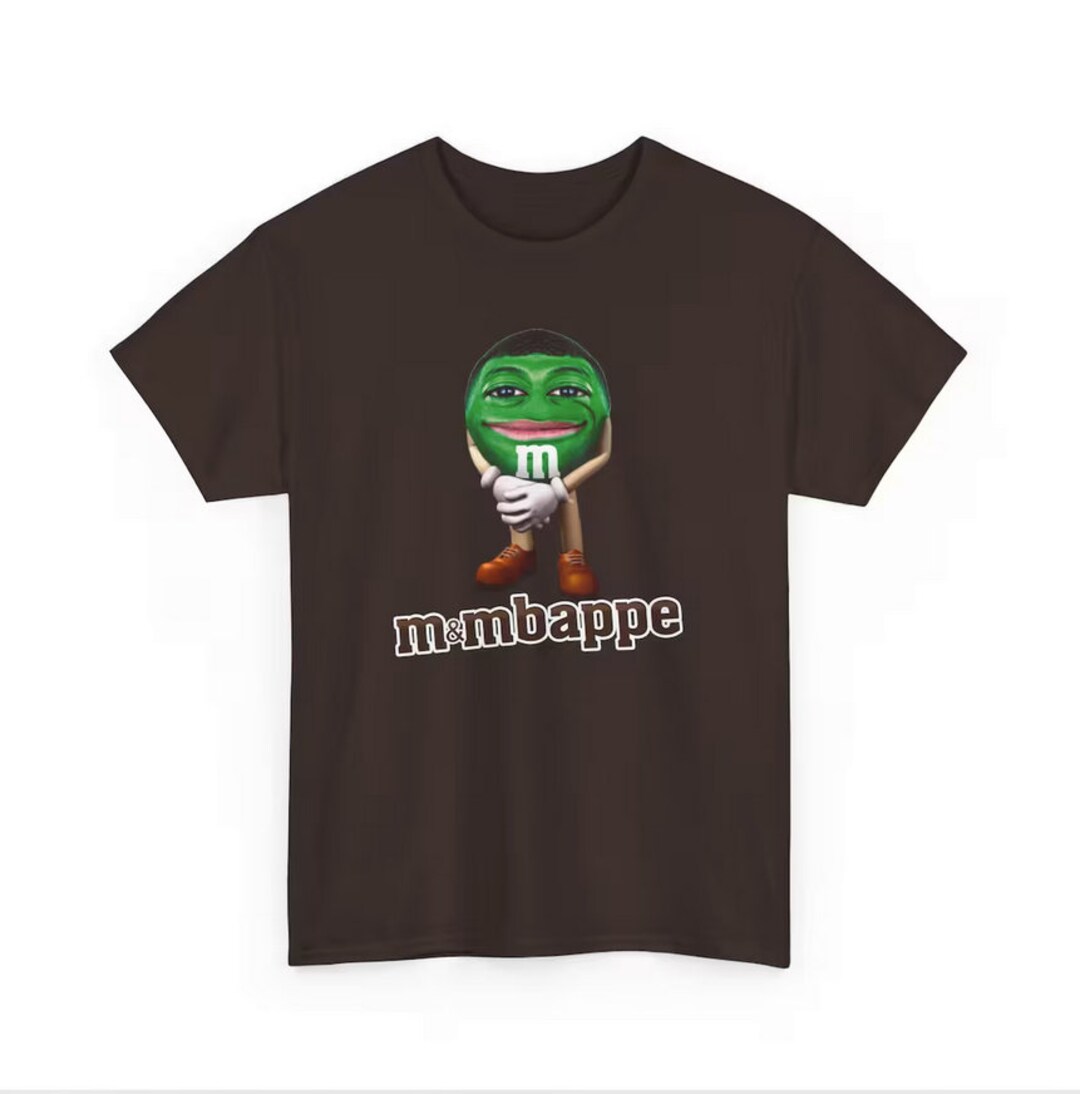 M&mbappe Kylian Mbappe Funny Meme T-shirt, Mbappé Funny M and M Shirt ...