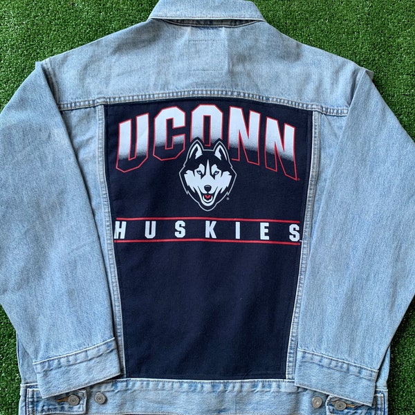 College Jean Jacket - Etsy