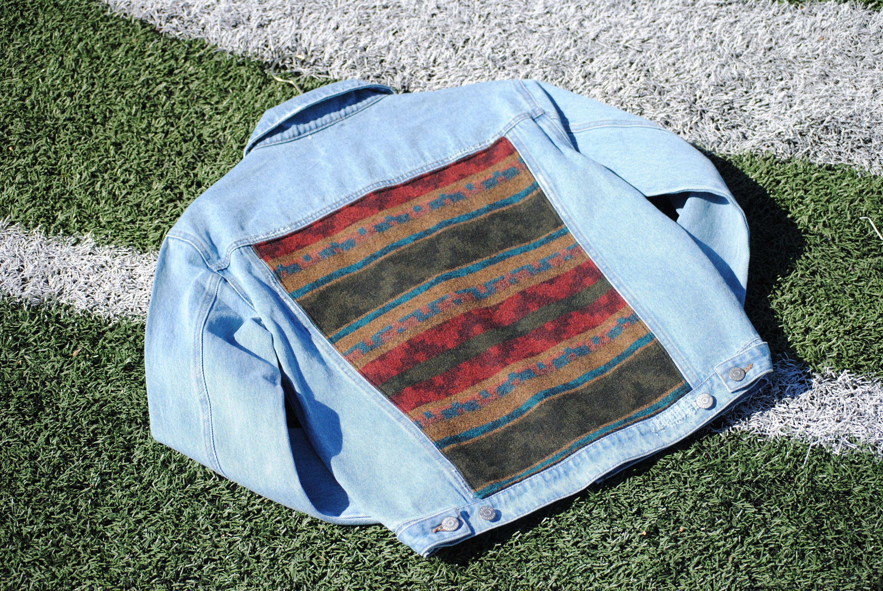 Aztec Jean Jacket - Etsy