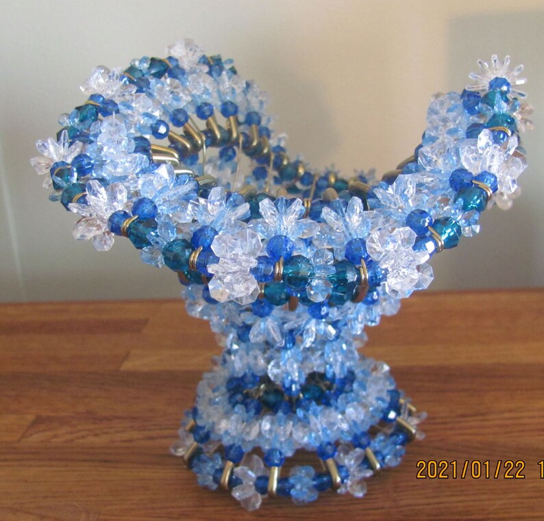 Saftey Pin Beaded Basket Pattern Easy to Complete - Etsy