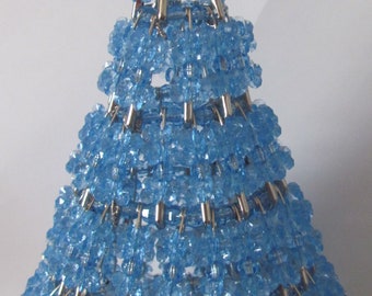 Christmas Tree Safety Pin Bead Kit | Etsy