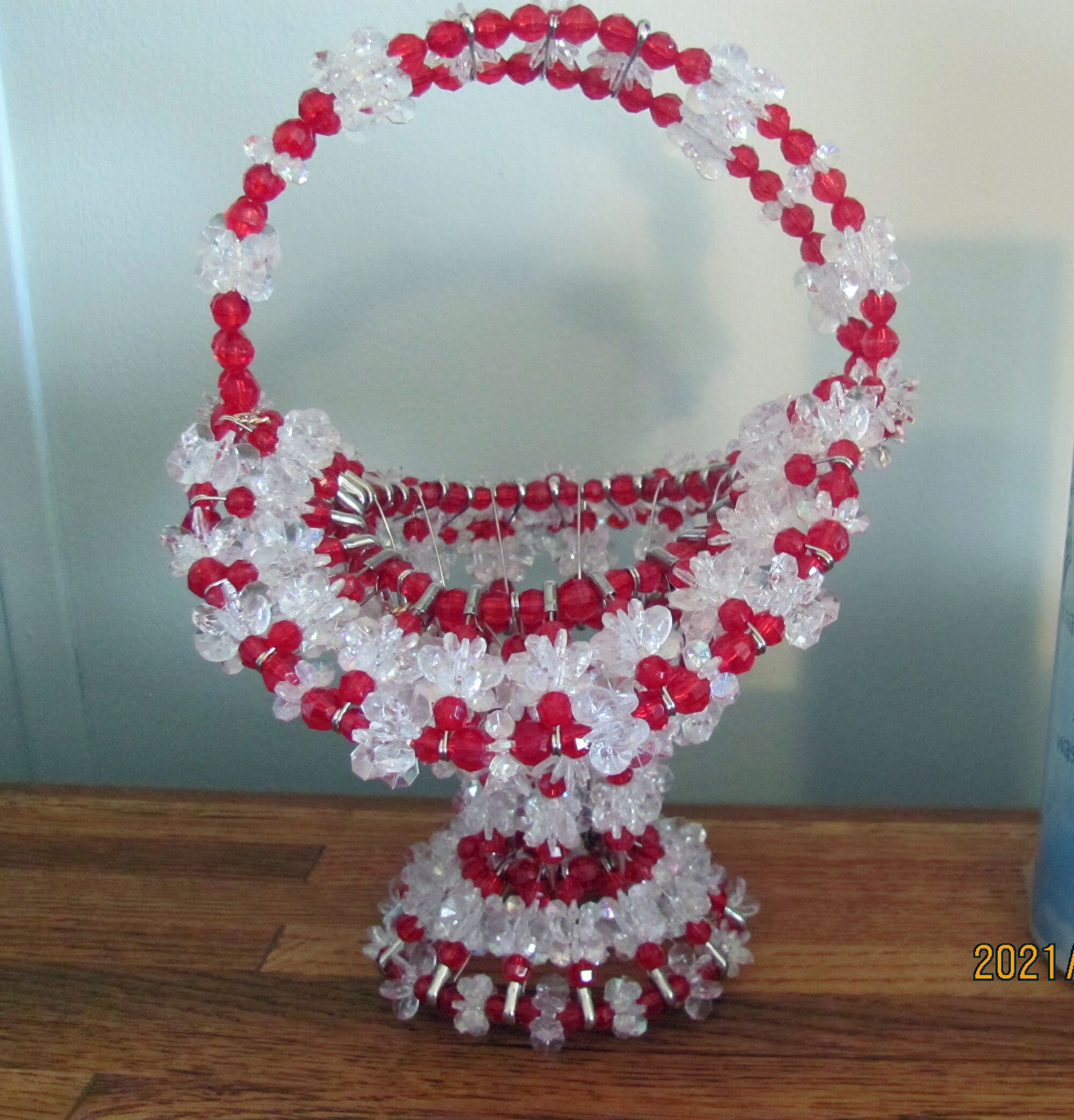 Pattern for Safety Pin Beaded Basket #21 - Etsy