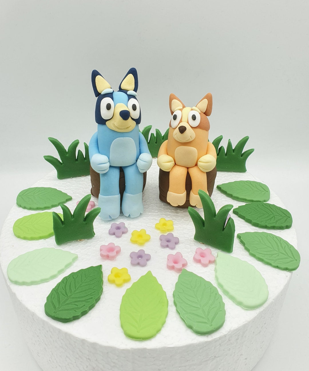 Bluey Fondant Cake Toppers at Andre Thompson blog