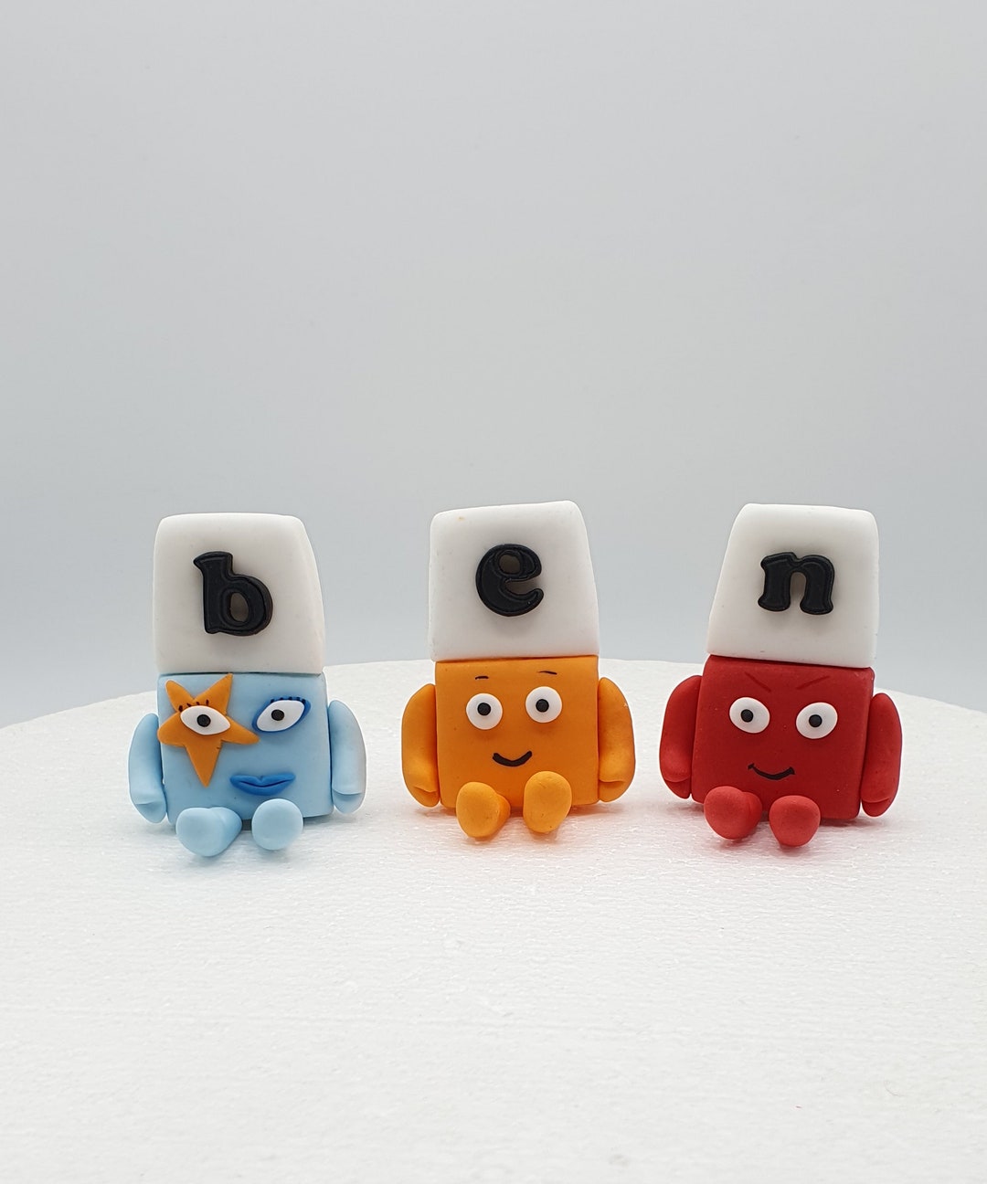 Alphablocks unofficial Edible Fondant Cake Toppers - Etsy