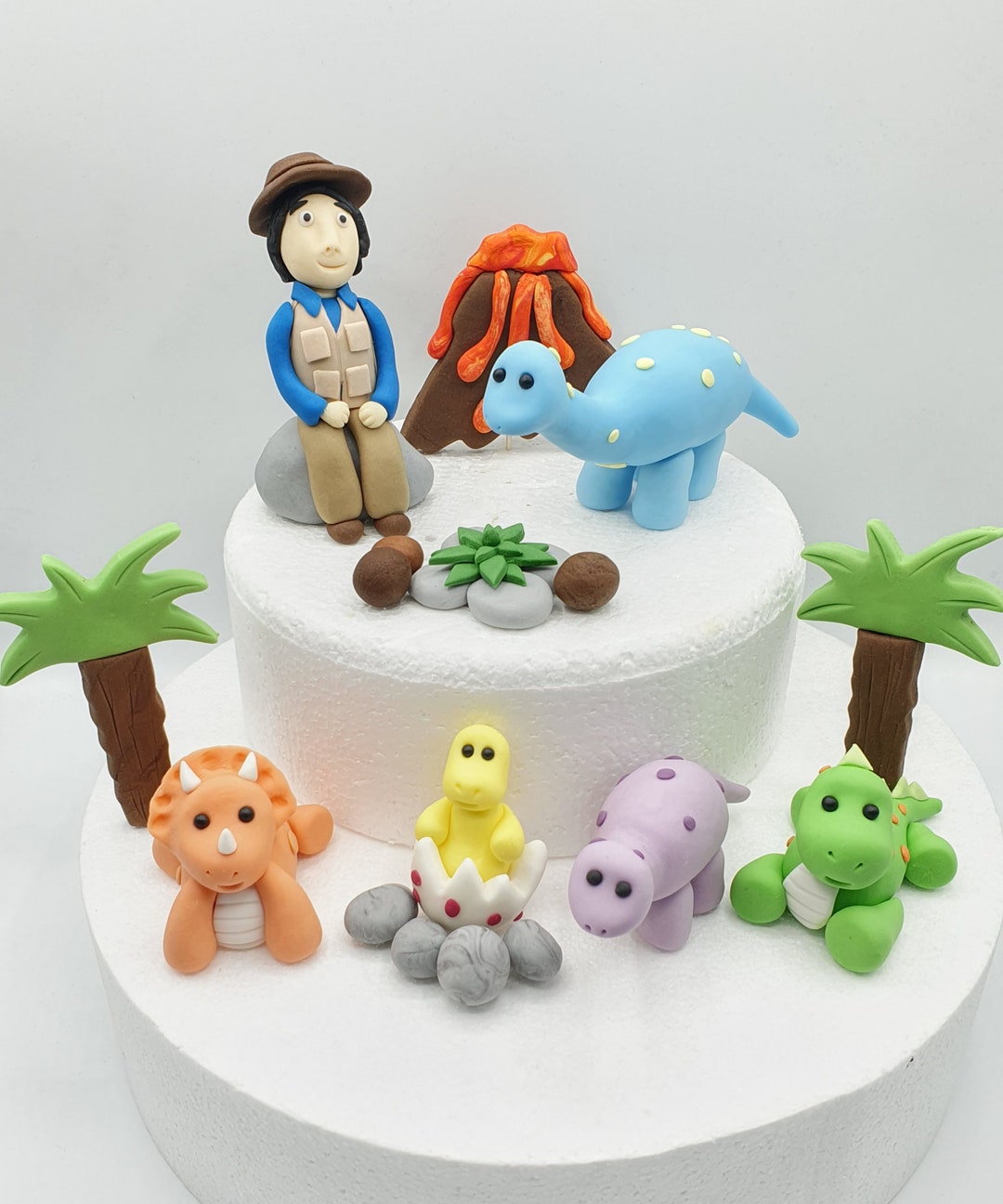 Andy's Dinosaur Adventures unofficial Fondant Cake Toppers - Etsy