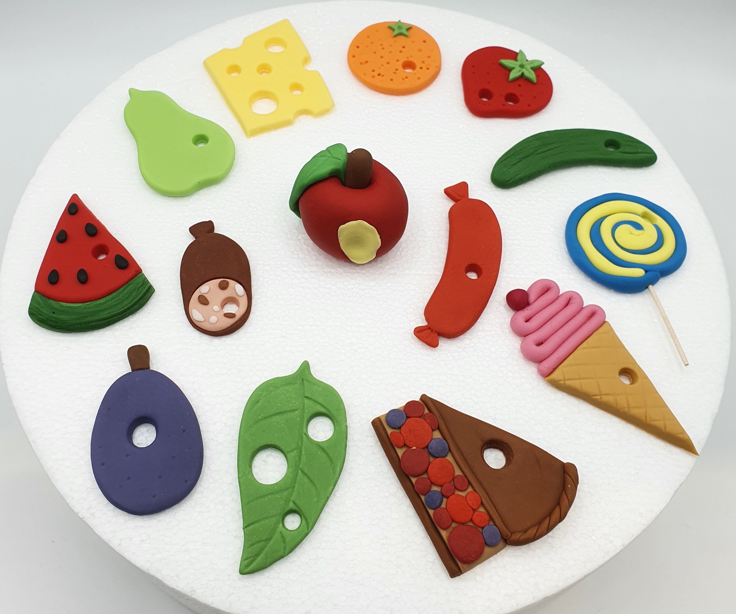 Very Hungry Caterpillar Food Coloring Pages