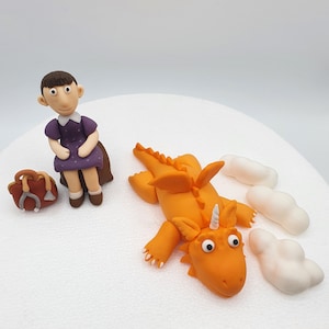 Zog Inspired (unofficial) Edible Fondant Cake Toppers - Etsy UK