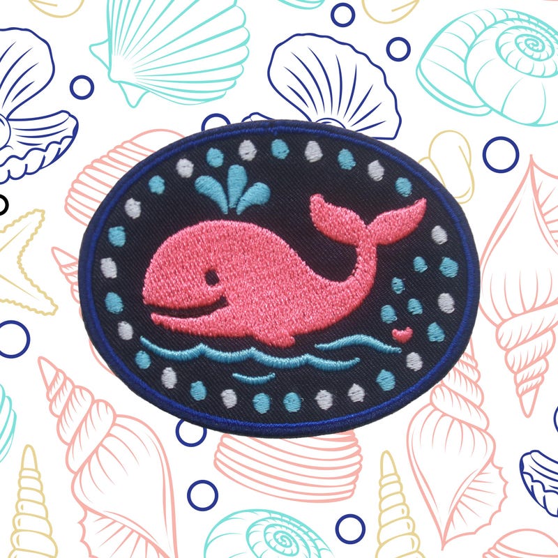 Preppy Whale - Etsy