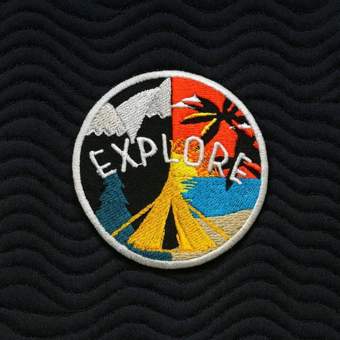 Explore Patch/iron-on Patch/embroidered Sew-on Applique for Jacket ...