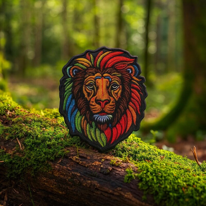 Lion Patch - Etsy