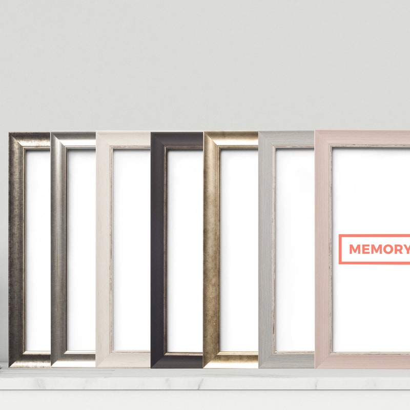 Photo Frames Thin Gold - Etsy UK