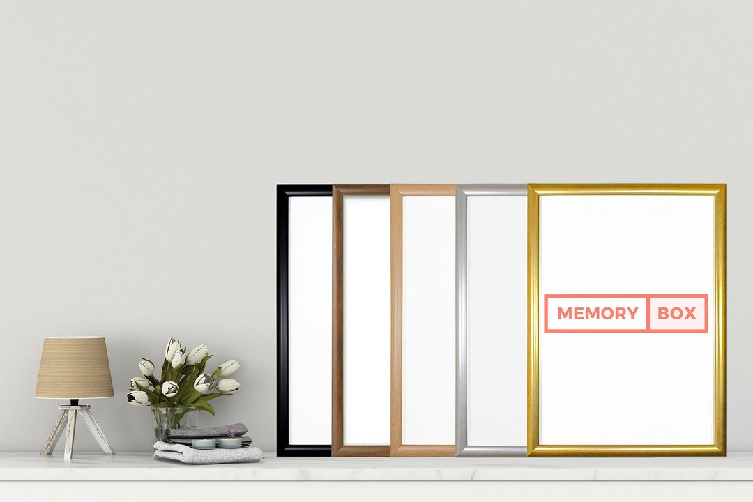 Budget Picture Frames Photo Poster Frames in Black Silver Gold Oak A3 ...