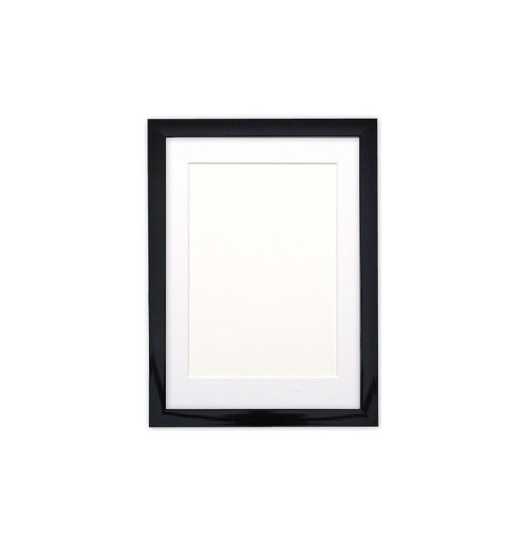 Rainbow Colour Range Frame With White Mount - Choice of 18 Colours ...