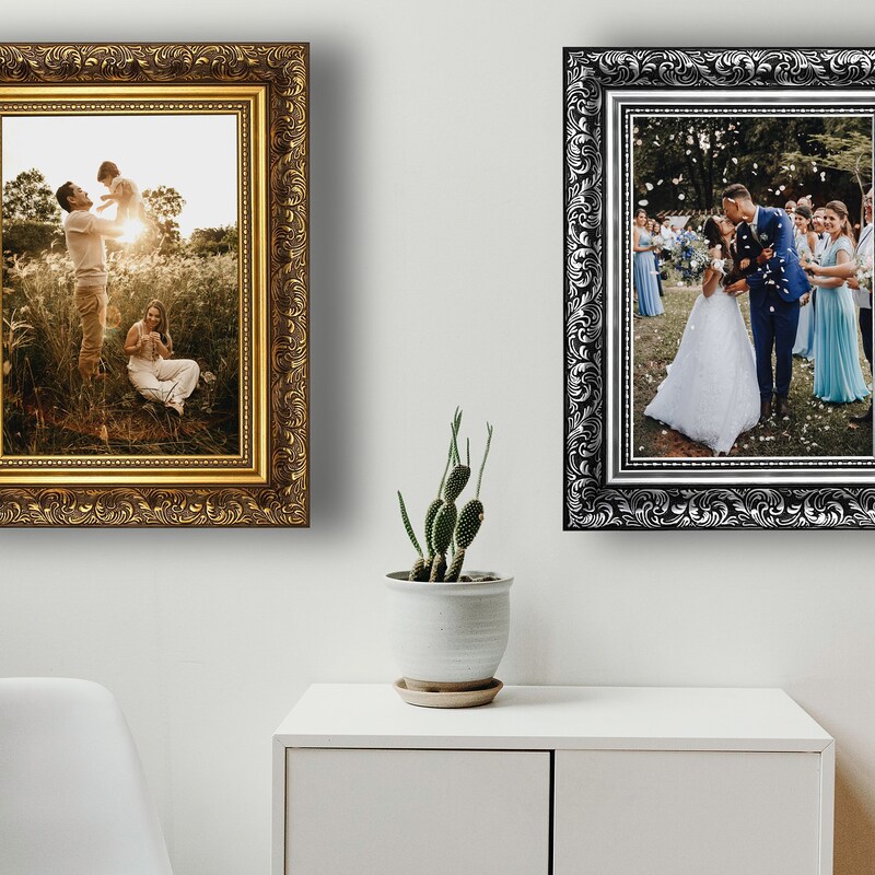 Large Ornate Picture Frame - Etsy UK