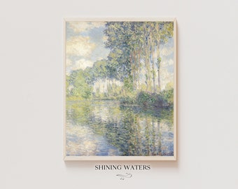 Pond Reflection | Etsy