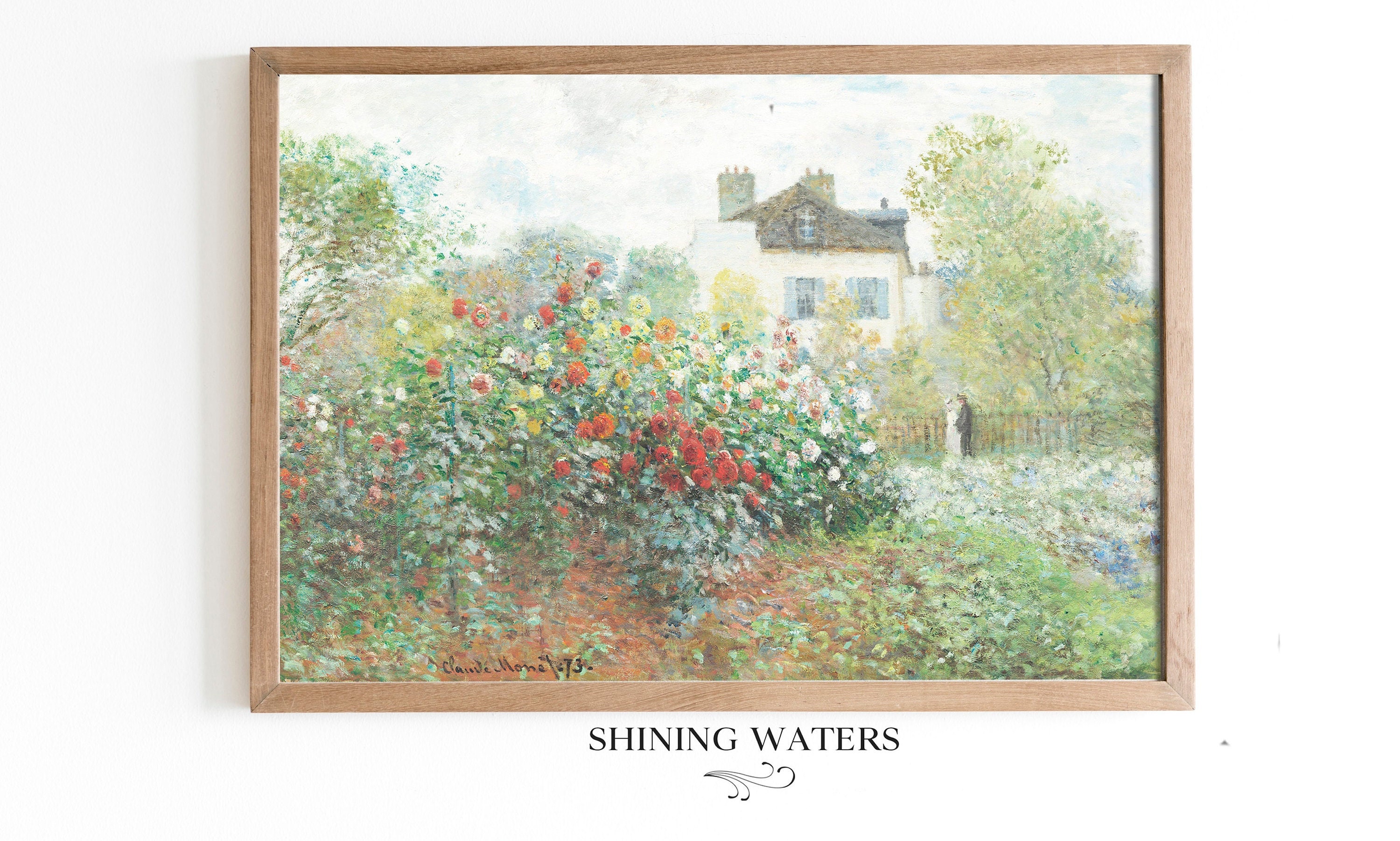 Romantic Garden Painting