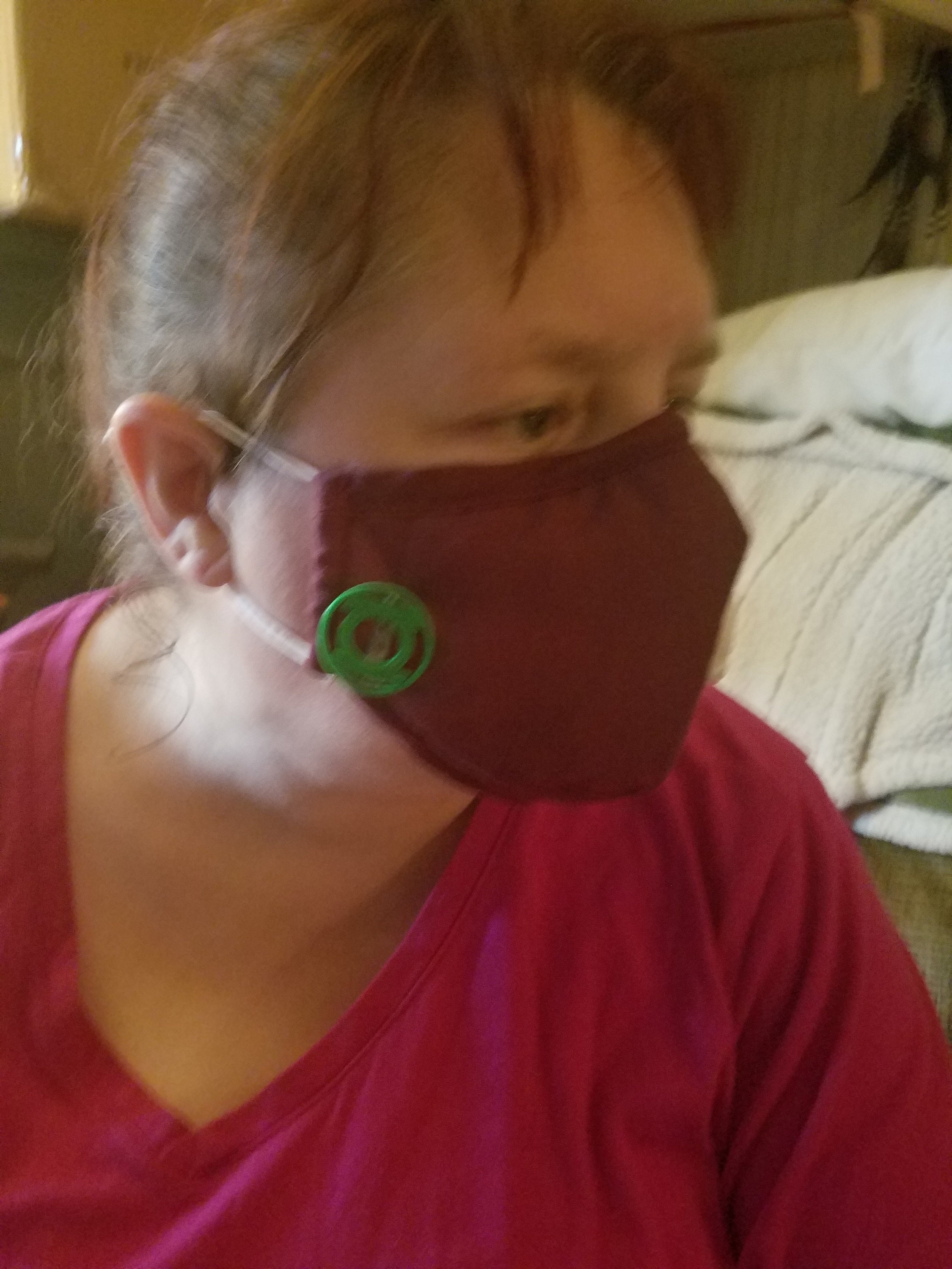 Face mask pin Show your support | Etsy