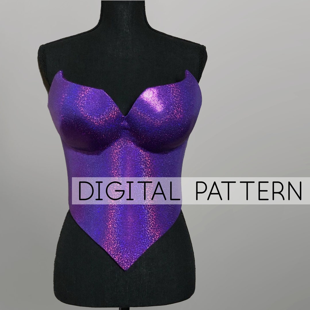 Sugarplum Fairy Mercy Breast Plate Pattern for EVA Foam Cosplay - Etsy