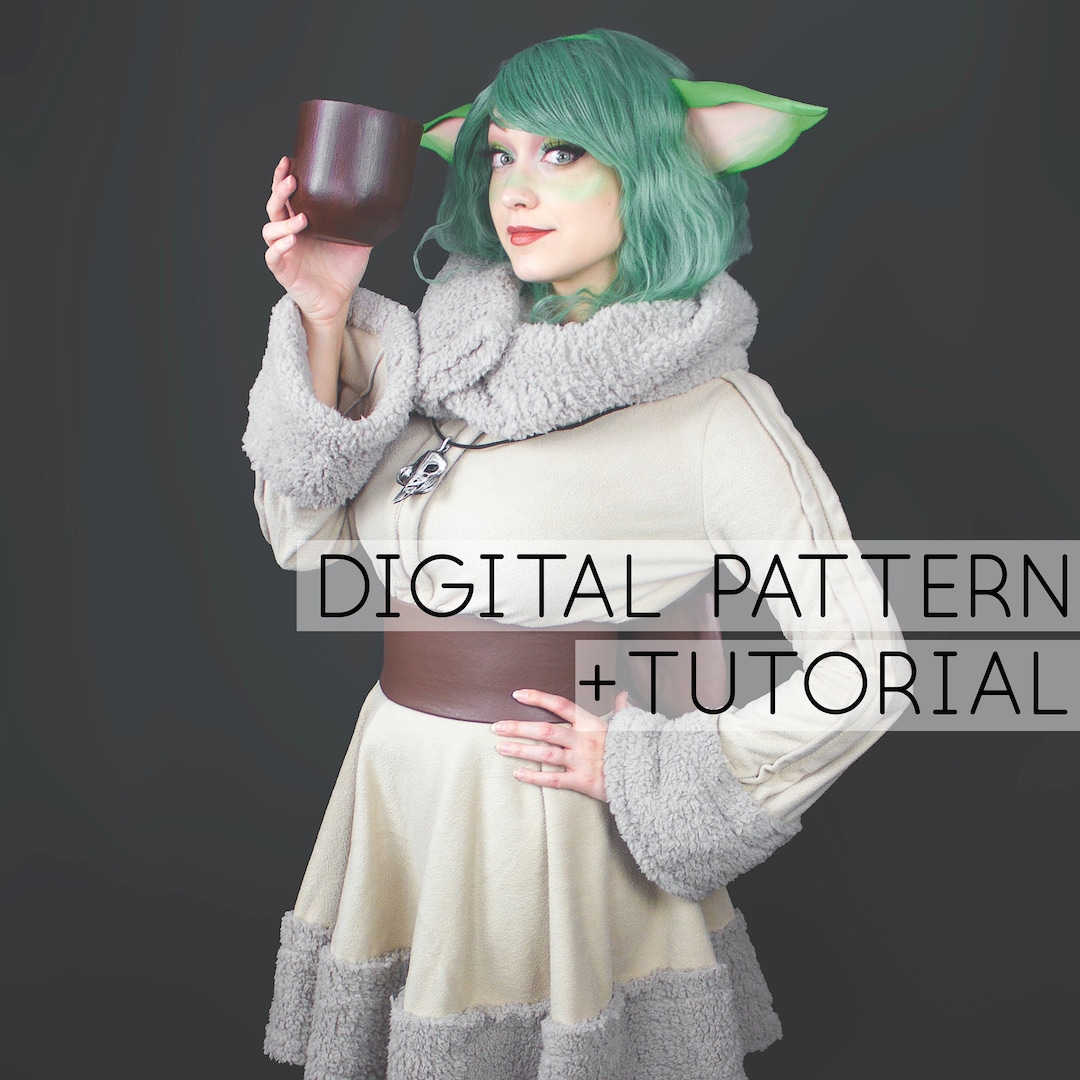 Baby Yoda Cosplay Tutorial and Eva Foam Pattern - Etsy