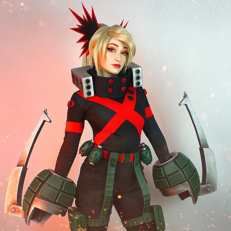 Bakugo Hero Costume - Etsy