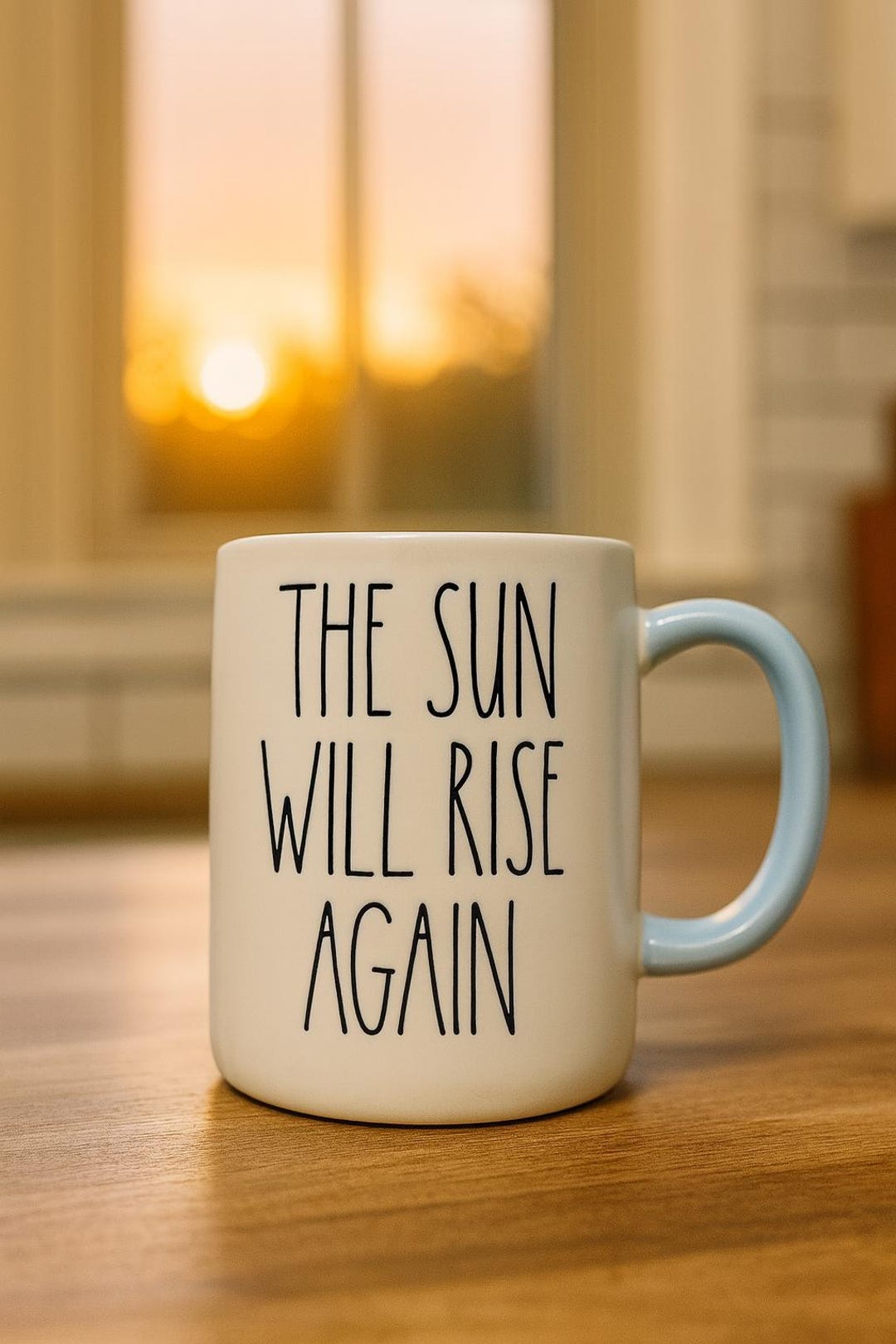 Rae Dunn the Sun Will Rise Again Mug – Inspirational Ceramic Coffee Cup ...
