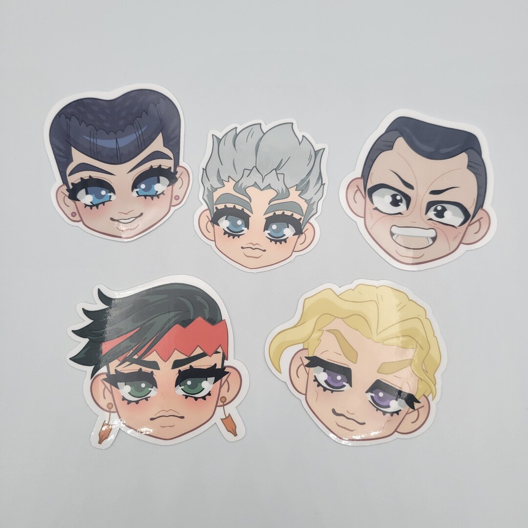 JJBA P4 Stickers - Etsy
