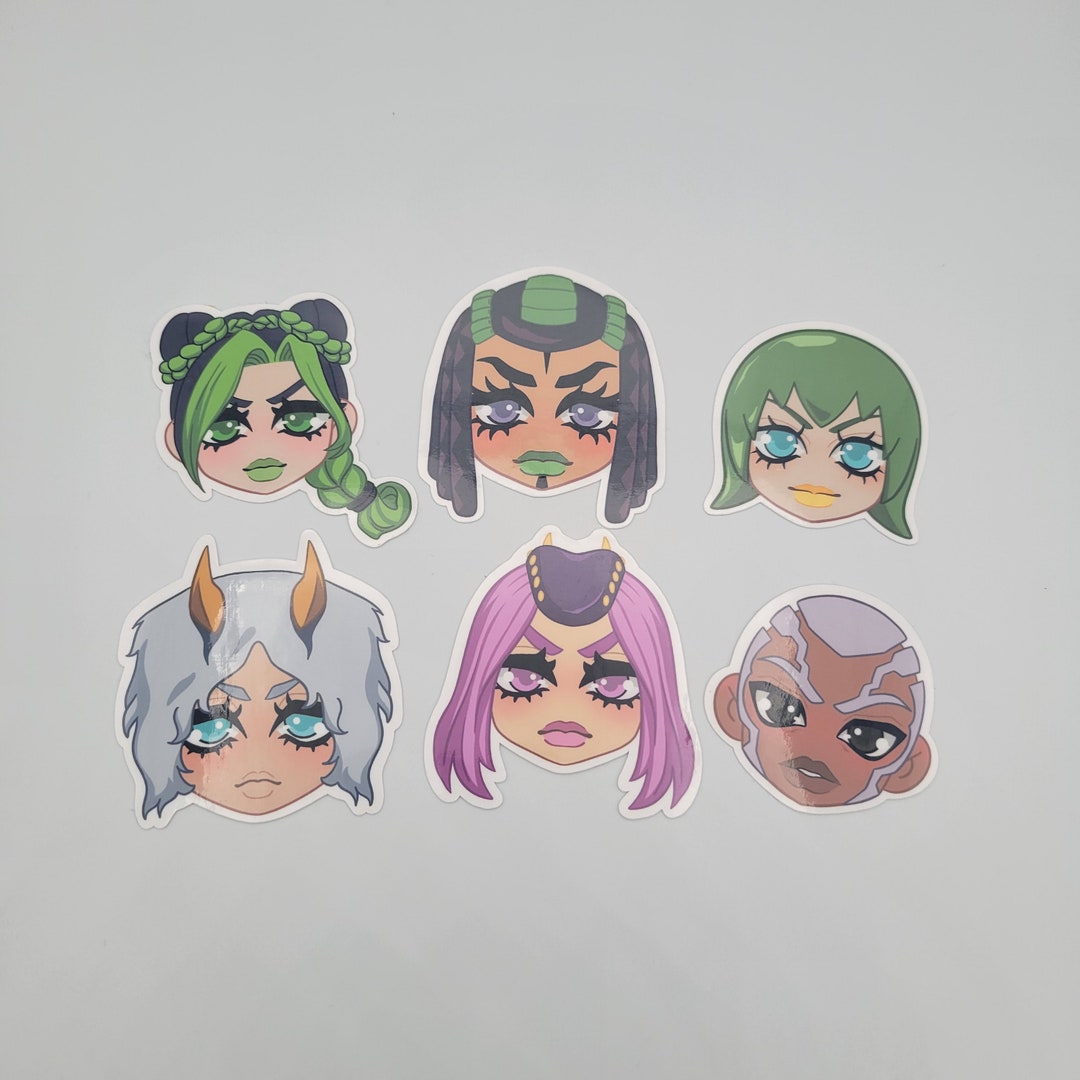 JJBA P6 Stickers - Etsy
