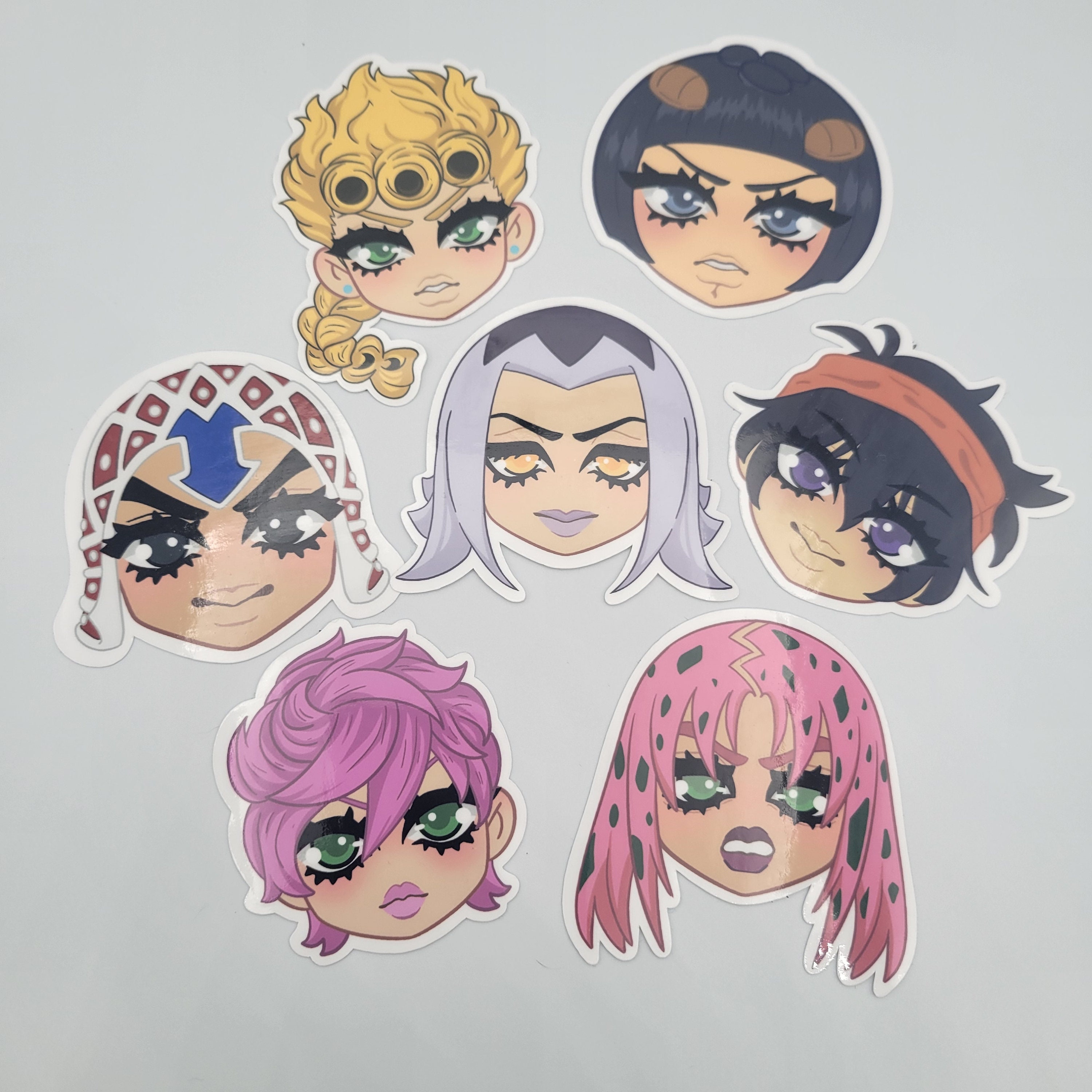 JJBA P5 Stickers - Etsy